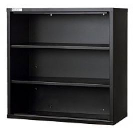 Two Shelf Wall Unit Black Garage Organization Experts